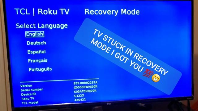 Easy Steps To Fix Roku Tv Stuck In Recovery Mode Issue