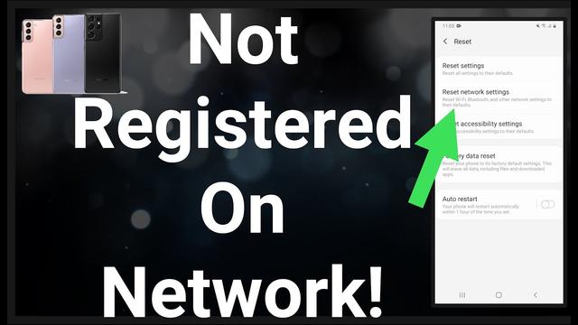 How to Fix “Not registered on network” Bug on Android Device