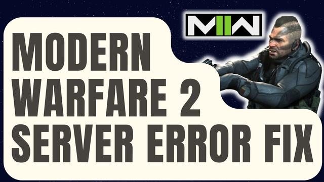 2023 Modern Warfare 2 Server Disconnected Error Fix: Guia atualizado