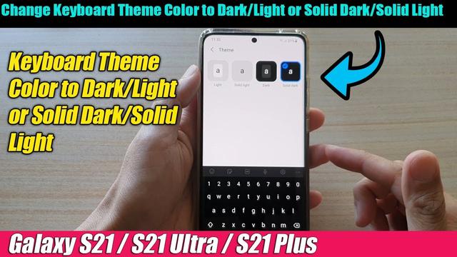 Step-by-Step Guide: Enable Dark-Themed Keyboard on Samsung Galaxy S21