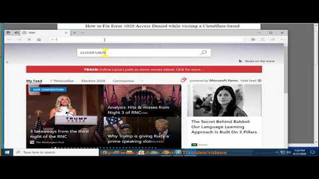 ¿Qué debo hacer si se produce el error 1020: Acceso denegado por ...