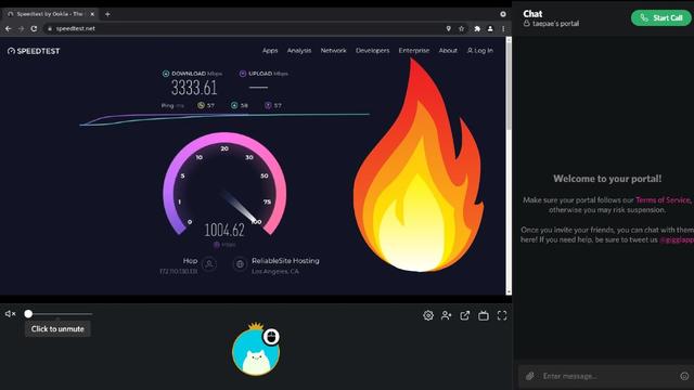 Peramban web virtual dengan koneksi internet berkecepatan tinggi ...