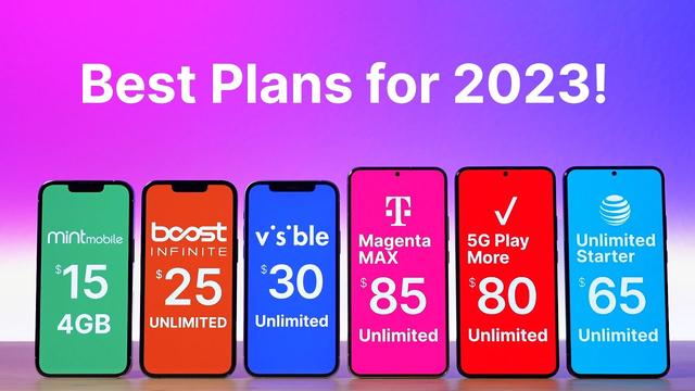 Top 5 Prepaid Cell Phone Plans for 2023: Choose the Best Option