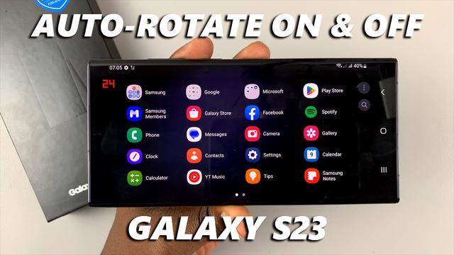 How To Fix Galaxy S23 Auto Rotate Not Working Issue Website Name