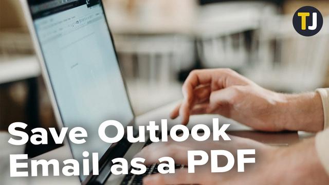 Como guardar mensagens de correio eletrónico do Outlook em PDF sem ...