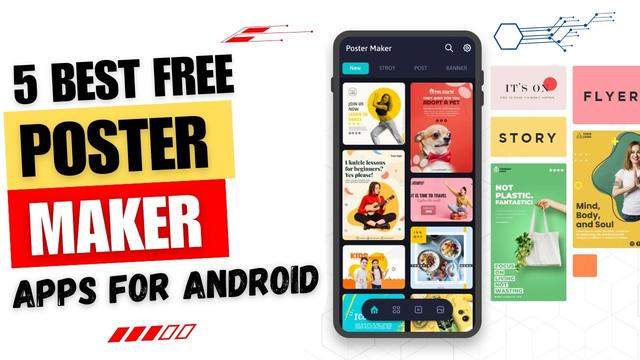 5 mejores aplicaciones de creación de pósters para Android: ¡crea ...