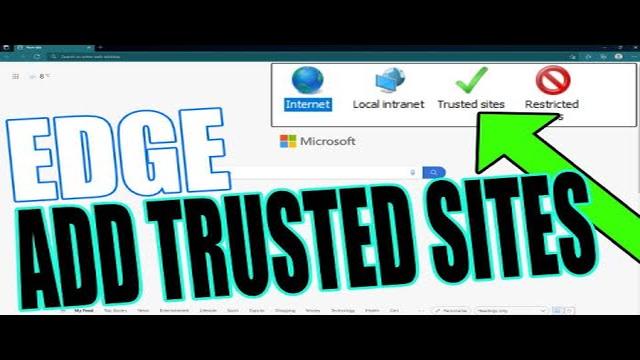 How to add a trusted site to Microsoft Edge in Windows 11: step-by-step ...