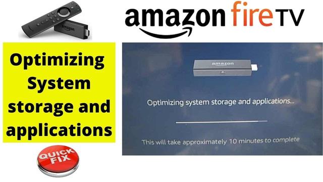 How to Resolve Firestick Stuck at Optimizing System Storage Issue