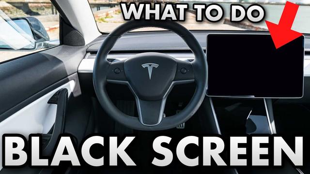 Tesla Screen Black While Driving: What Should You Do?