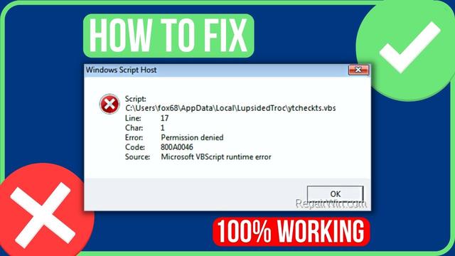 Guía Paso a Paso para Solucionar el Error de Script Host de Windows