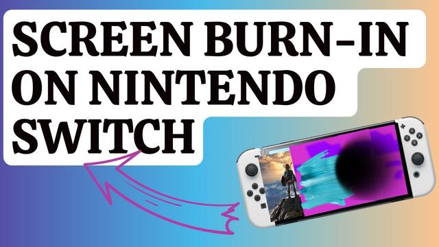 How To Fix Screen Burn-In On Nintendo Switch - Simple Methods