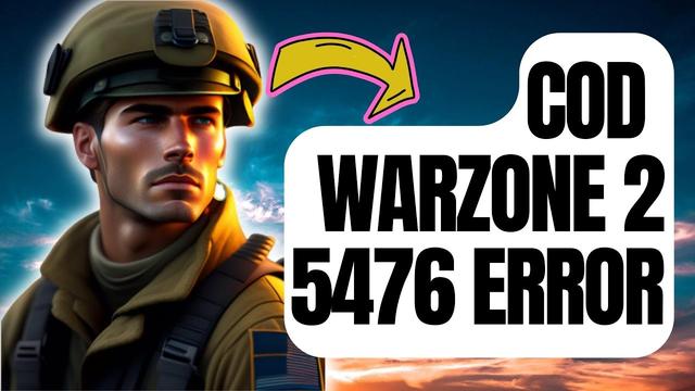 How To Fix COD Warzone 5476 Error | NEW & Updated 2023