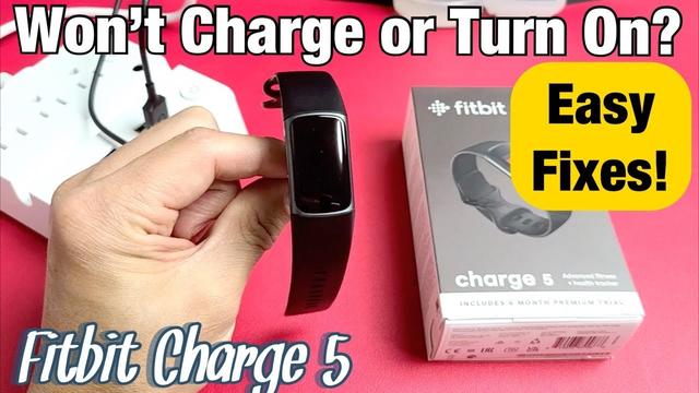 Cómo solucionar el problema de que Fitbit Charge 5 no se enciende