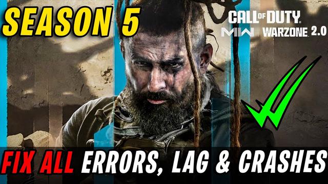 How To Fix COD Warzone Season 5 Crashes in 2023 - Ultimate Guide