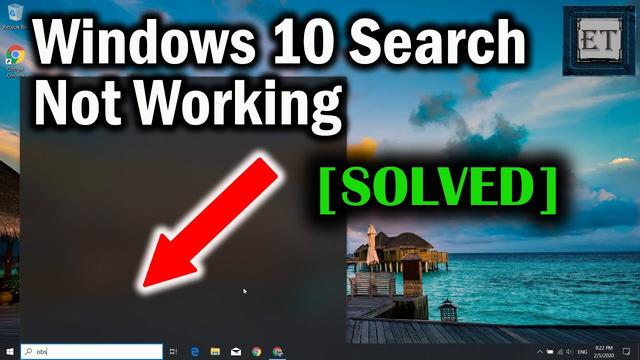 How to fix broken search in Windows 10: simple steps without losing data