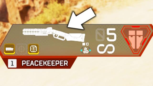 Increasing the effectiveness of Peacekeeper in Apex Legends