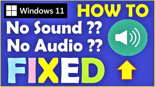 How to solve Windows 11/10 speaker sound problem